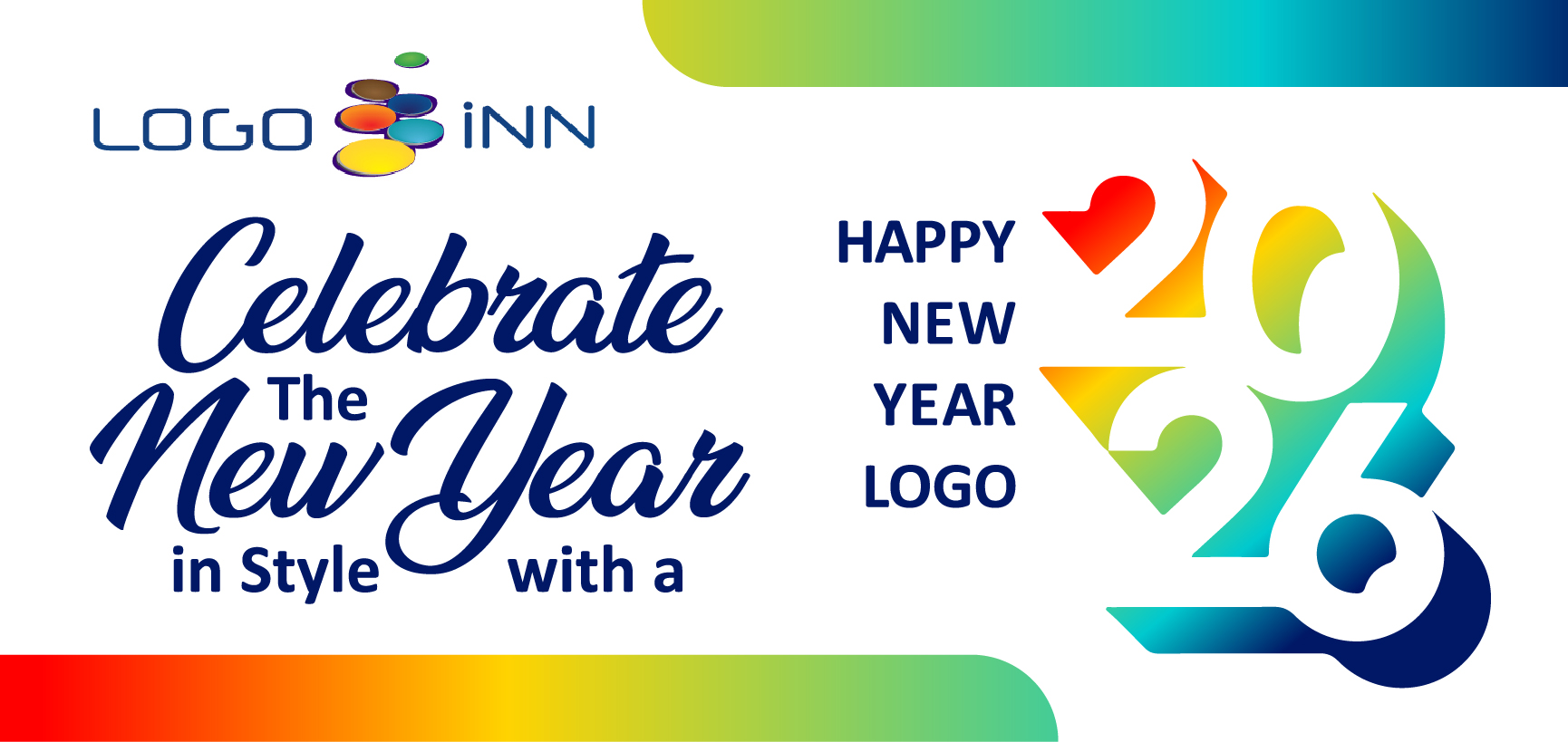 Celebrate the New Year in Style with a Happy New Year Logo 2026