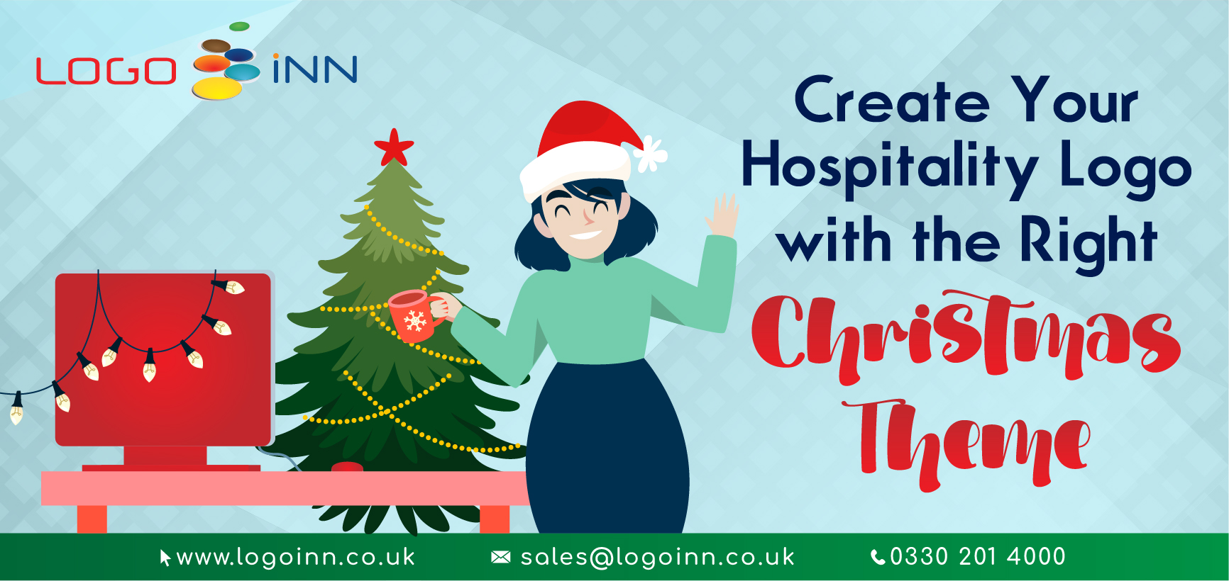 Create Your Hospitality Logo with the Right Christmas Theme