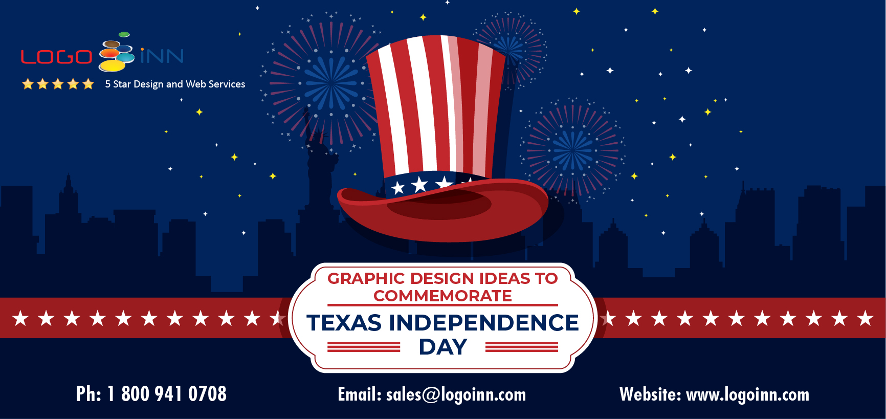 Graphic Design Ideas to Commemorate Texas Independence Day